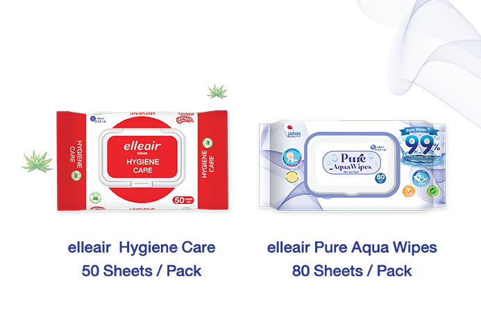 ELLEAIR WET WIPES | Our Brands | ELLEAIR THAILAND